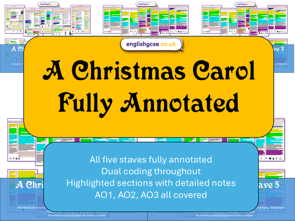 A Christmas Carol Fully Annotated – EnglishGCSE.co.uk