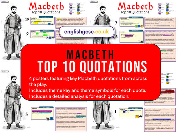 Macbeth Quote Posters – EnglishGCSE.co.uk