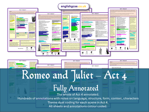 Romeo and Juliet Act 4 Annotated – EnglishGCSE.co.uk