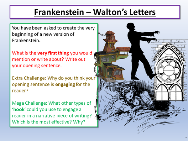 Frankenstein Walton's Letters – EnglishGCSE.co.uk