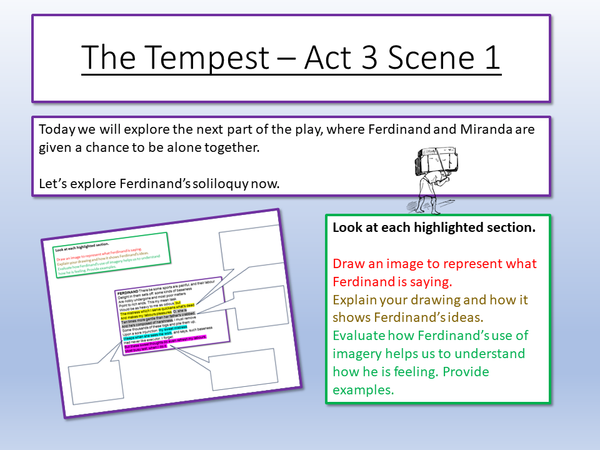 The Tempest Language – EnglishGCSE.co.uk