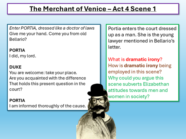 The Merchant of Venice Act 4 Scene 1 – EnglishGCSE.co.uk