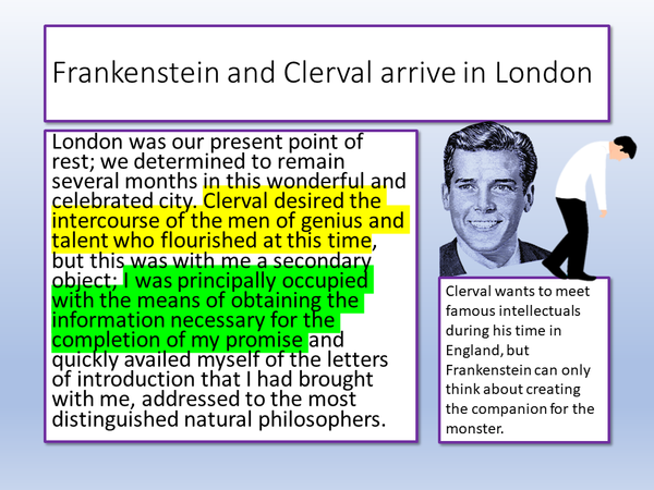Frankenstein Chapters 19 and 20 – EnglishGCSE.co.uk