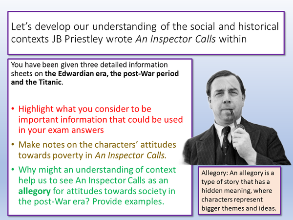 An Inspector Calls Revision Masterclass 2025 – EnglishGCSE.co.uk