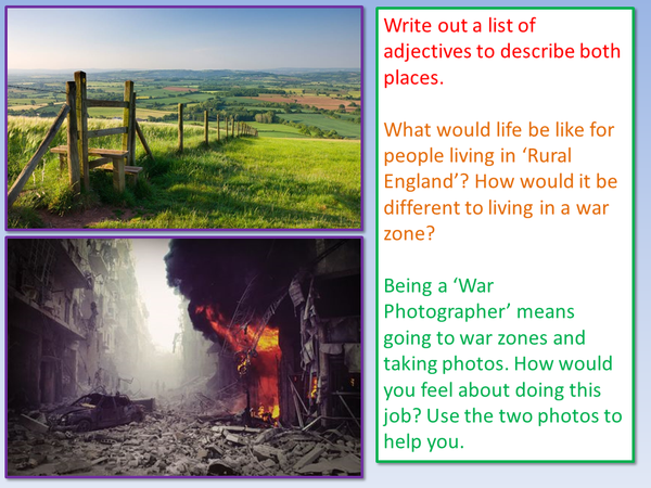 War Photographer by Carol Ann Duffy – EnglishGCSE.co.uk