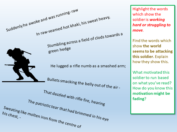 Bayonet Charge by Ted Hughes – EnglishGCSE.co.uk
