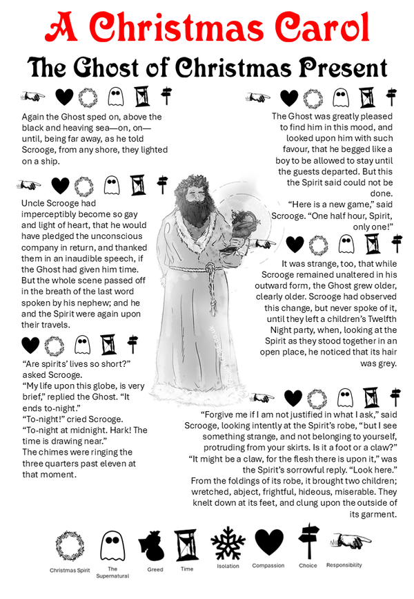 A Christmas Carol The Ghost of Christmas Present – EnglishGCSE.co.uk