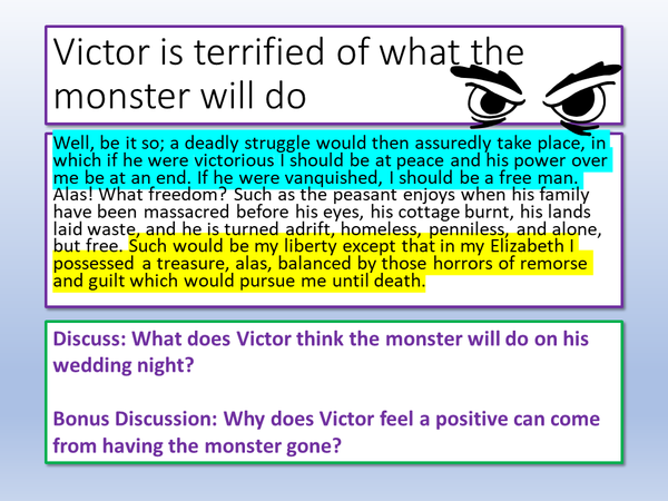 Frankenstein Chapter 22 – EnglishGCSE.co.uk
