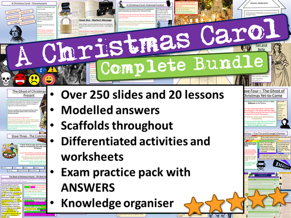A Christmas Carol Complete Unit – EnglishGCSE.co.uk