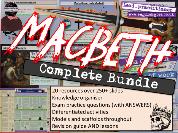 Macbeth Complete Scheme – EnglishGCSE.co.uk