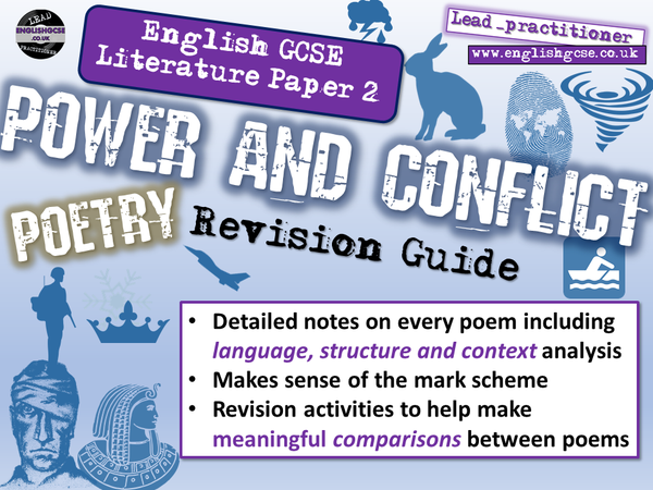 Power and Conflict Revision Guide – EnglishGCSE.co.uk