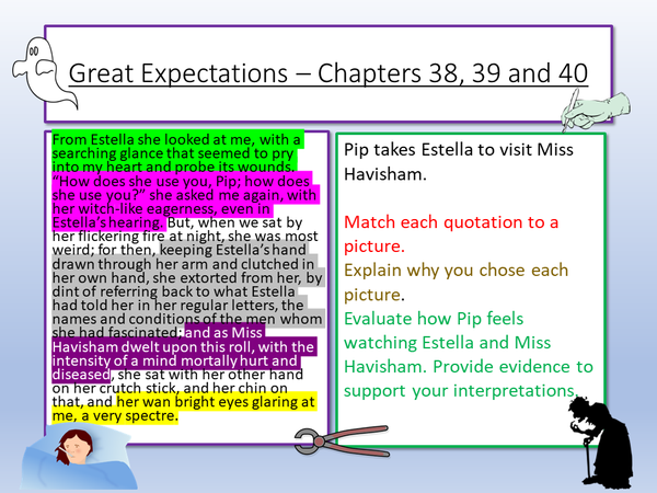 Great Expectations Chapters 38, 39, 40 – EnglishGCSE.co.uk
