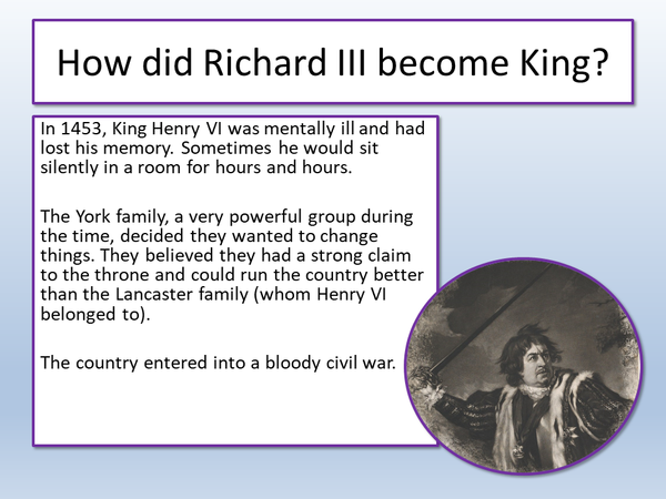 Richard III Introduction – EnglishGCSE.co.uk