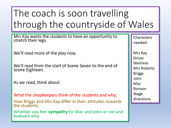 Our Day Out Perspectives – EnglishGCSE.co.uk