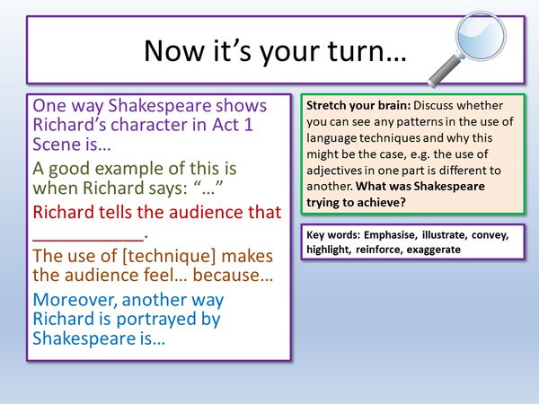 Richard III Act 1 Scene 1 – EnglishGCSE.co.uk