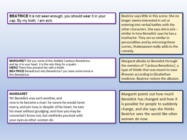 Much Ado About Nothing Structure – EnglishGCSE.co.uk
