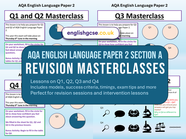 AQA English Language Paper 2 Section A Revision – EnglishGCSE.co.uk
