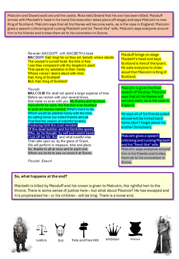 Macbeth Annotated - Full Play – EnglishGCSE.co.uk