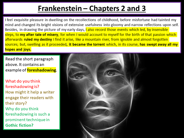 Frankenstein Chapter 3 – EnglishGCSE.co.uk