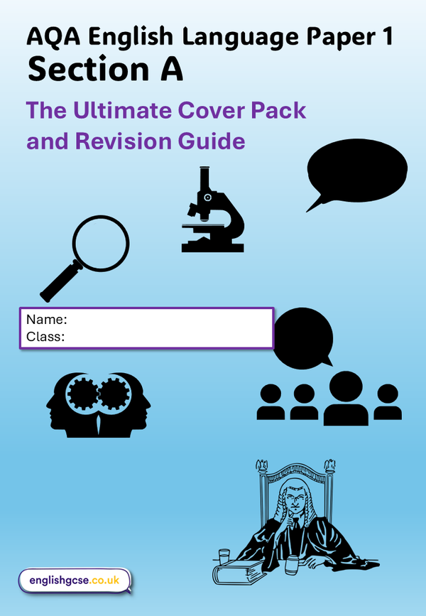 AQA English Language Paper 1 Cover Pack and Revision Guide ...