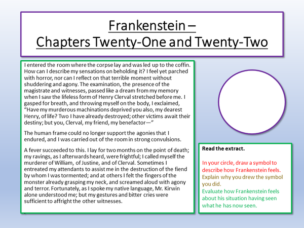 Frankenstein Symbols – EnglishGCSE.co.uk