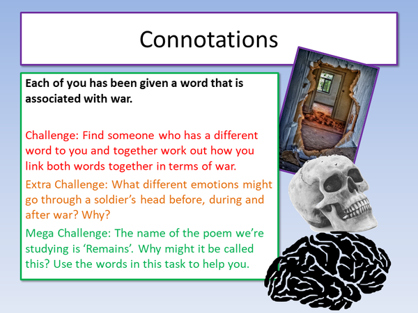 Remains by Simon Armitage – EnglishGCSE.co.uk