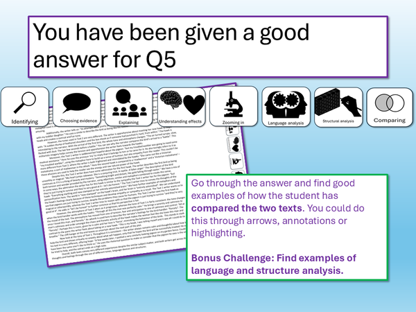 Edexcel IGCSE English Language Paper 1 Q5 – EnglishGCSE.co.uk