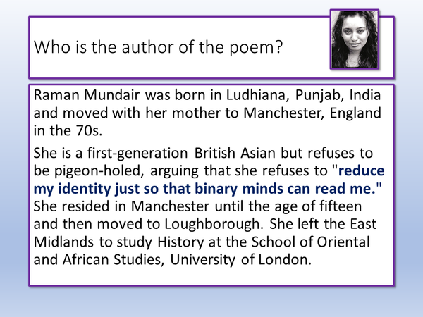 Name Journeys – EnglishGCSE.co.uk