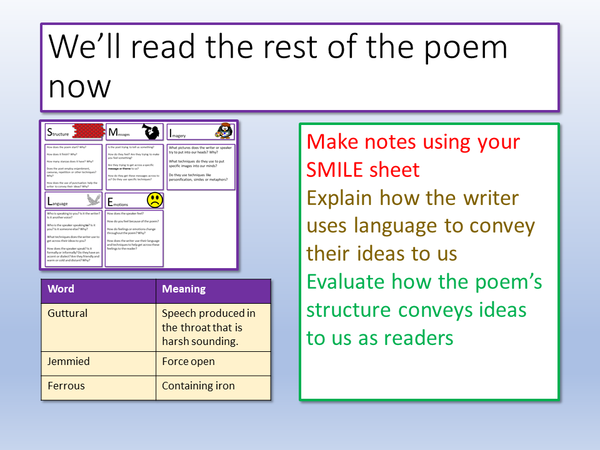 Homing – EnglishGCSE.co.uk