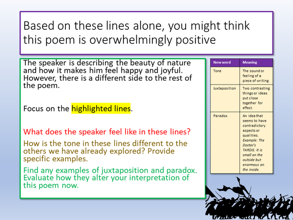 Lines Written in Early Spring William Wordsworth – EnglishGCSE.co.uk