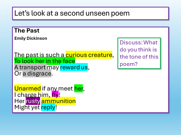 Unseen Poetry Revision Masterclass – EnglishGCSE.co.uk