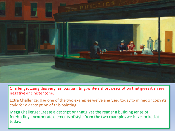 Creative Writing Examples – EnglishGCSE.co.uk