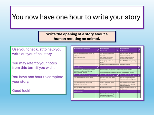 AQA English Language Paper 1 Q5/Section B 2026 Planning Lesson ...