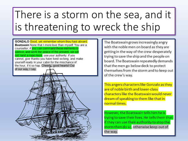 The Tempest Introduction – EnglishGCSE.co.uk