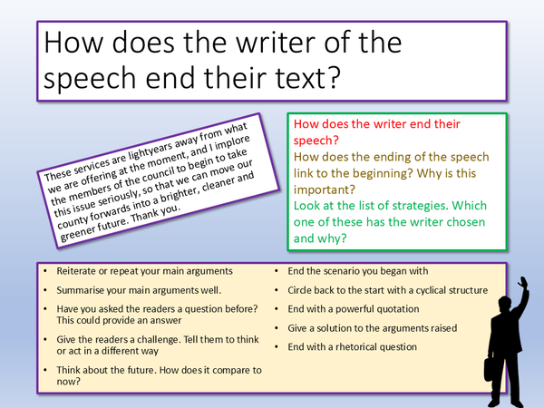 AQA English Language Paper 2 Q5/Section B 2026 Beginning and Ending Te ...