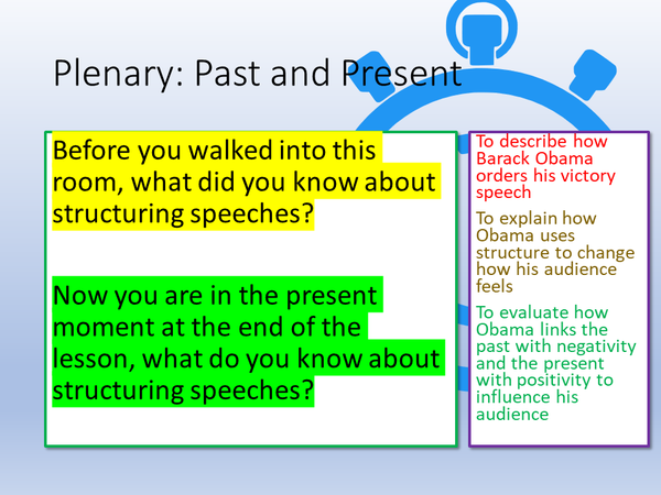 Edexcel English Language 2.0 Paper 1 Section B Speech Structure ...