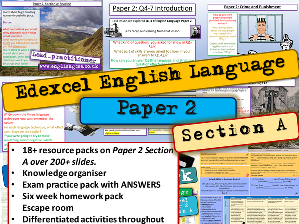 Edexcel English Language Paper 2 Section A – EnglishGCSE.co.uk