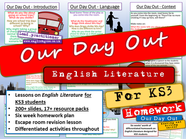 Our Day Out Complete Scheme – EnglishGCSE.co.uk