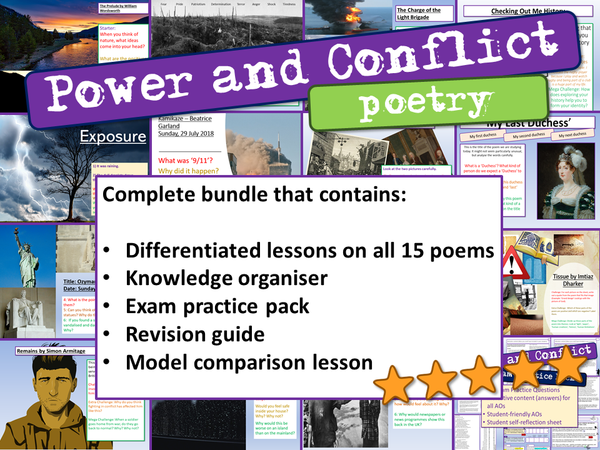 Power and Conflict Expanded Pack – EnglishGCSE.co.uk