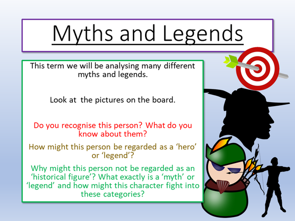 Myths and Legends Introduction – EnglishGCSE.co.uk