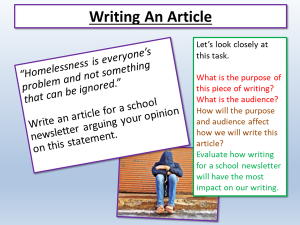Non-Fiction Writing Newspapers – EnglishGCSE.co.uk