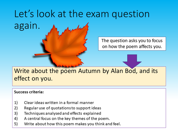 Eduqas Unseen Poetry Mock – EnglishGCSE.co.uk