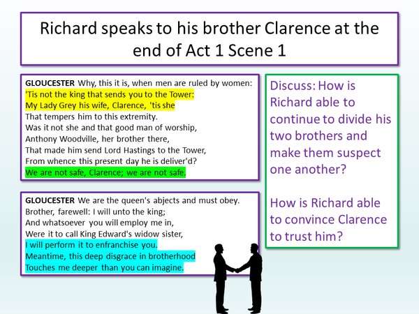 Richard III Act 1 Scene 2 – EnglishGCSE.co.uk