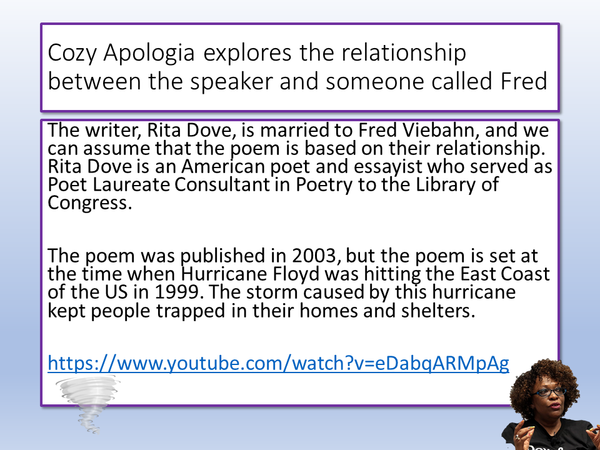 Cozy Apologia Poetry – EnglishGCSE.co.uk