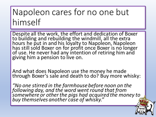 Animal Farm Boxer and Moses – EnglishGCSE.co.uk