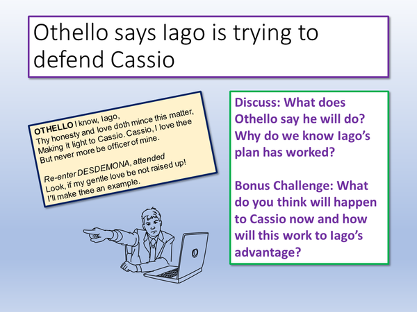 Othello Iago's Plans – EnglishGCSE.co.uk