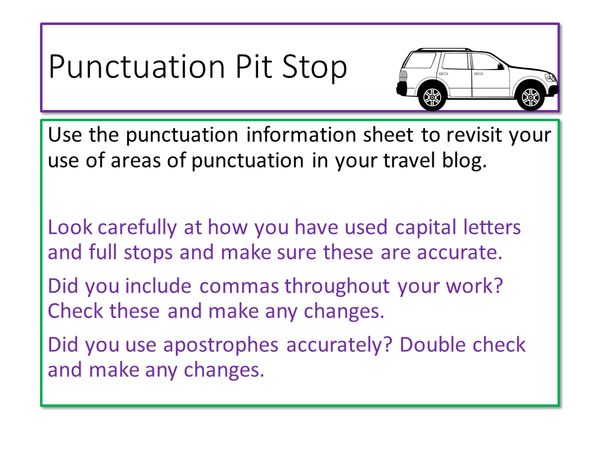 Travel Writing Editing and Redrafting – EnglishGCSE.co.uk
