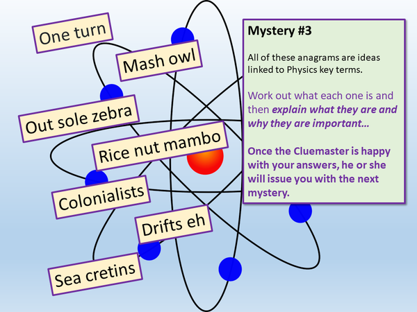 Physics Escape Room – EnglishGCSE.co.uk