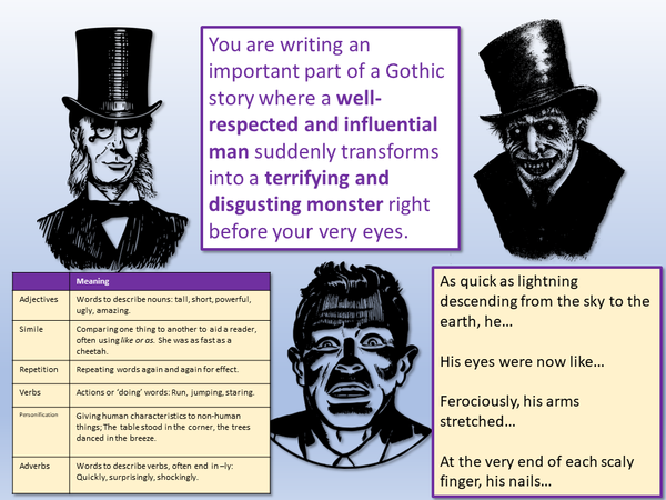 Gothic Language Techniques – EnglishGCSE.co.uk