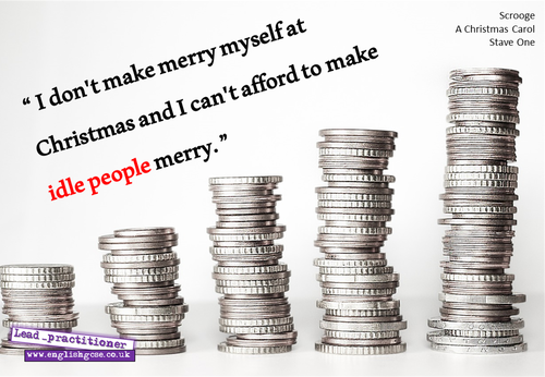 A Christmas Carol Quotes Display Posters – EnglishGCSE.co.uk